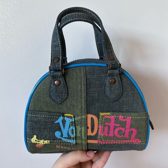 Von Dutch | Bags | Von Dutch Denim Handbag | Poshmark